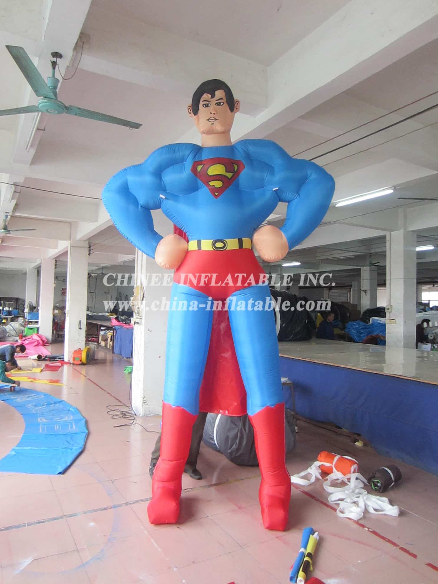 Cartoon2-081 Superman Superhero Inflatable Cartoons - Chinee ...