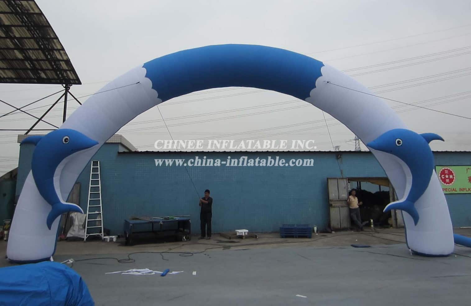 Arch1-155 Dolphin Inflatable Arches - Chinee Inflatable