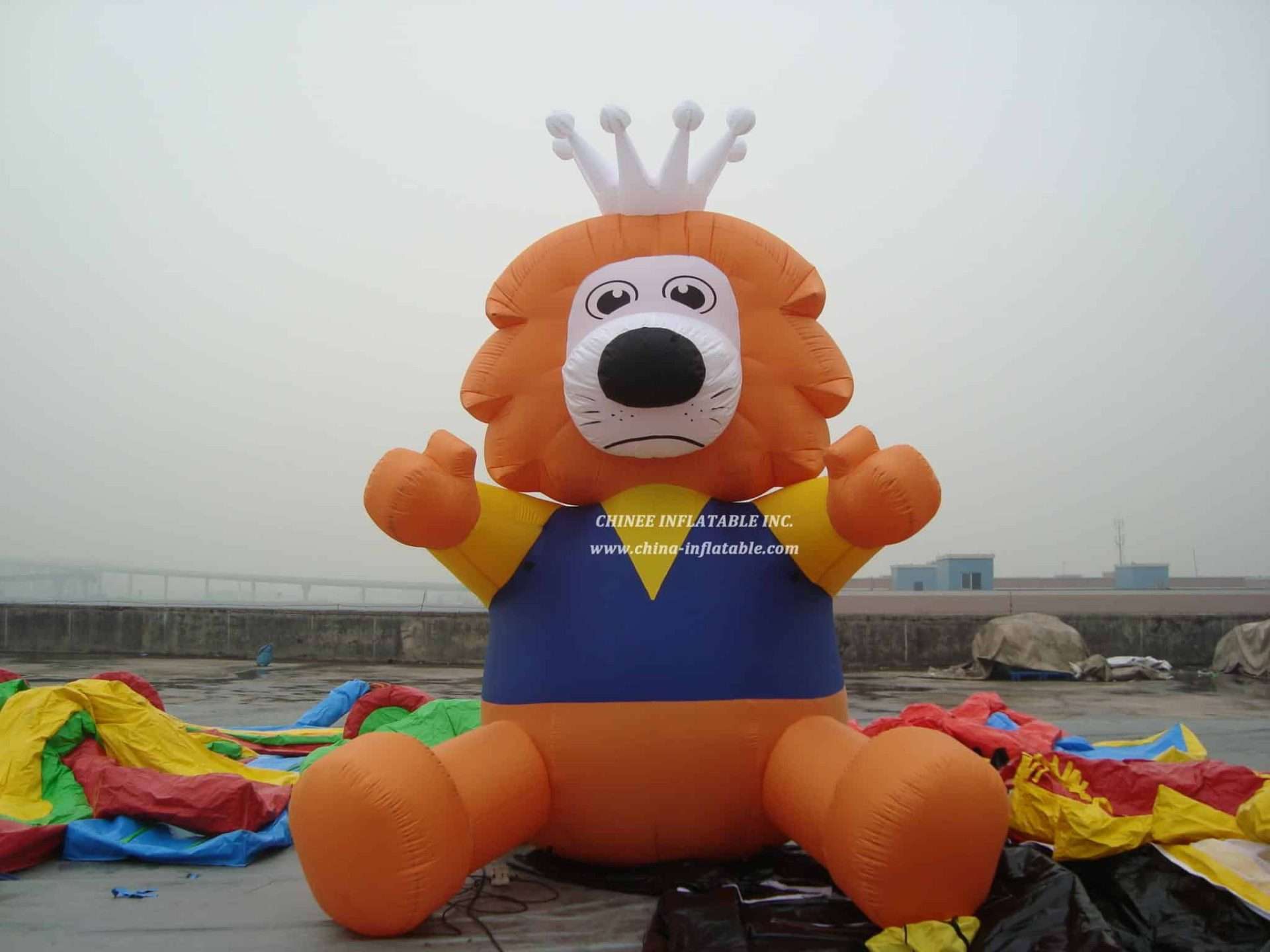 Cartoon1-263 Lion Inflatable Cartoons - Chinee Inflatable