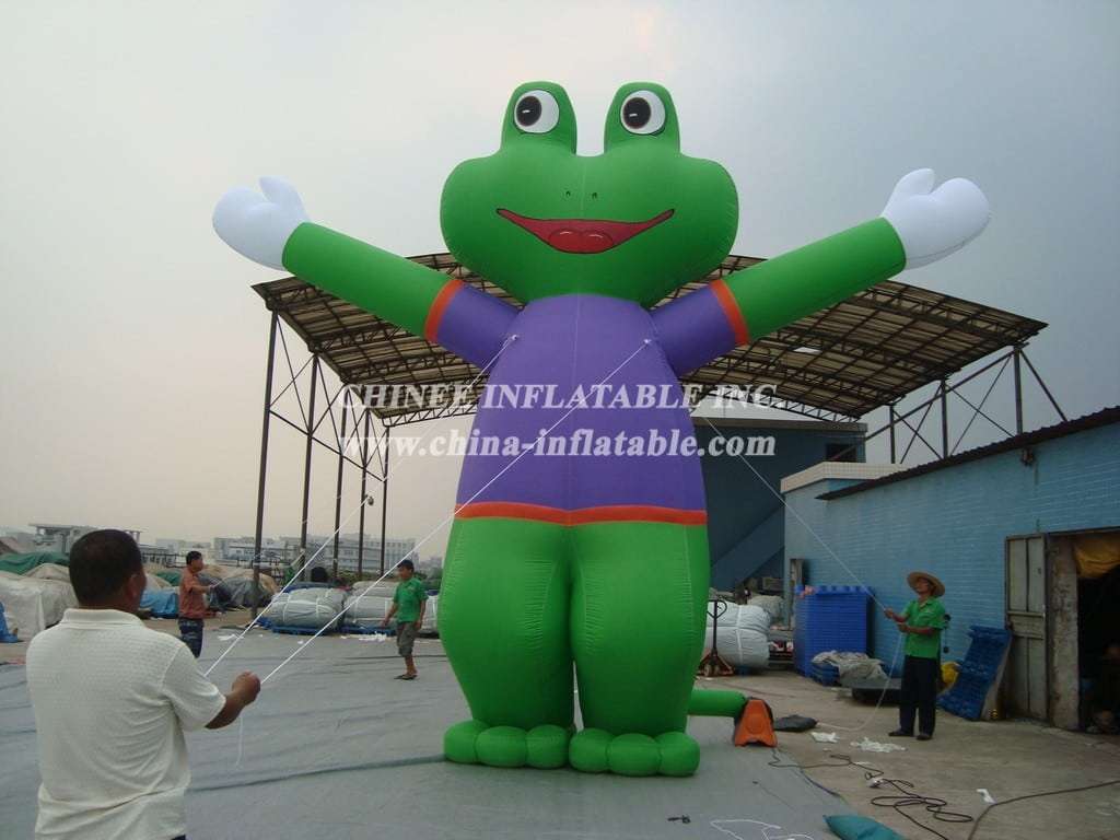 Cartoon1-742 Frog Inflatable Cartoons - Chinee Inflatable Factory