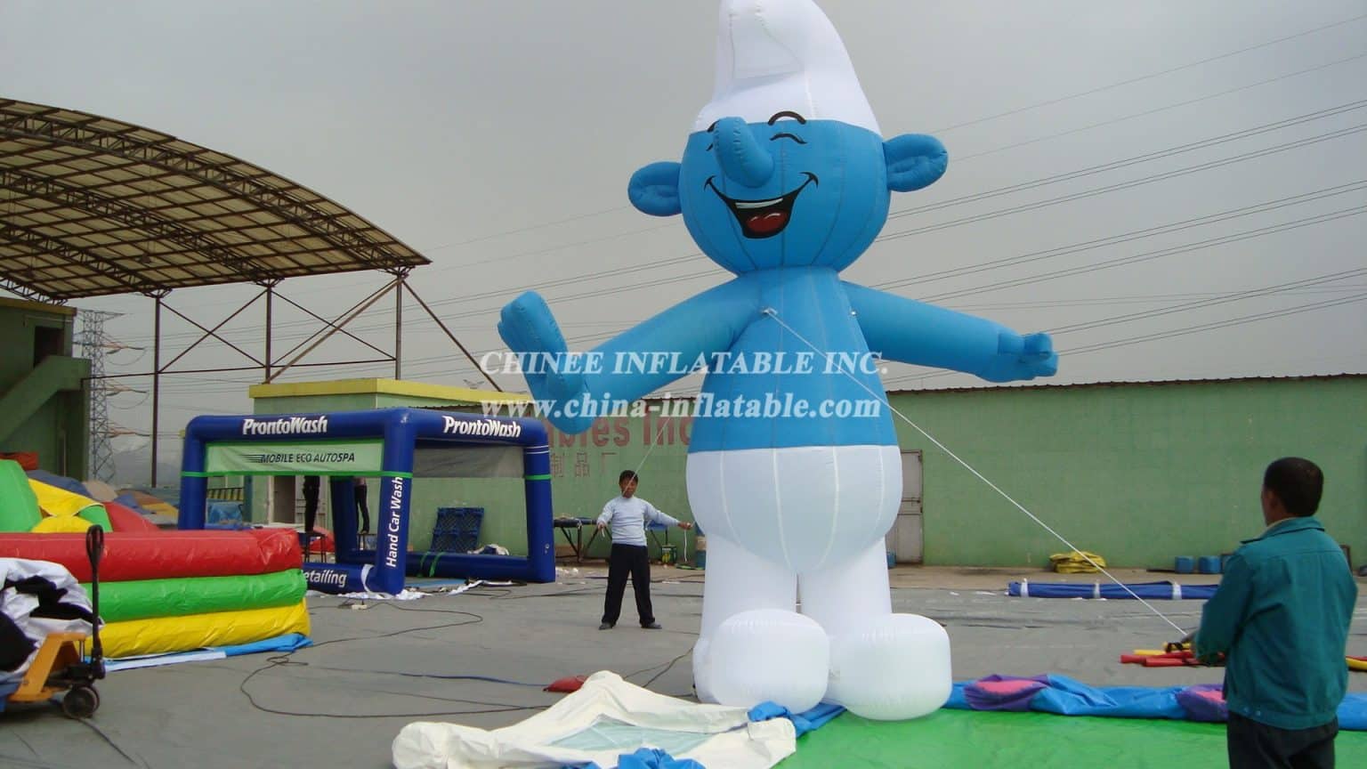 Cartoon1-723 The Smurfs Inflatable Cartoons - Chinee Inflatable Factory