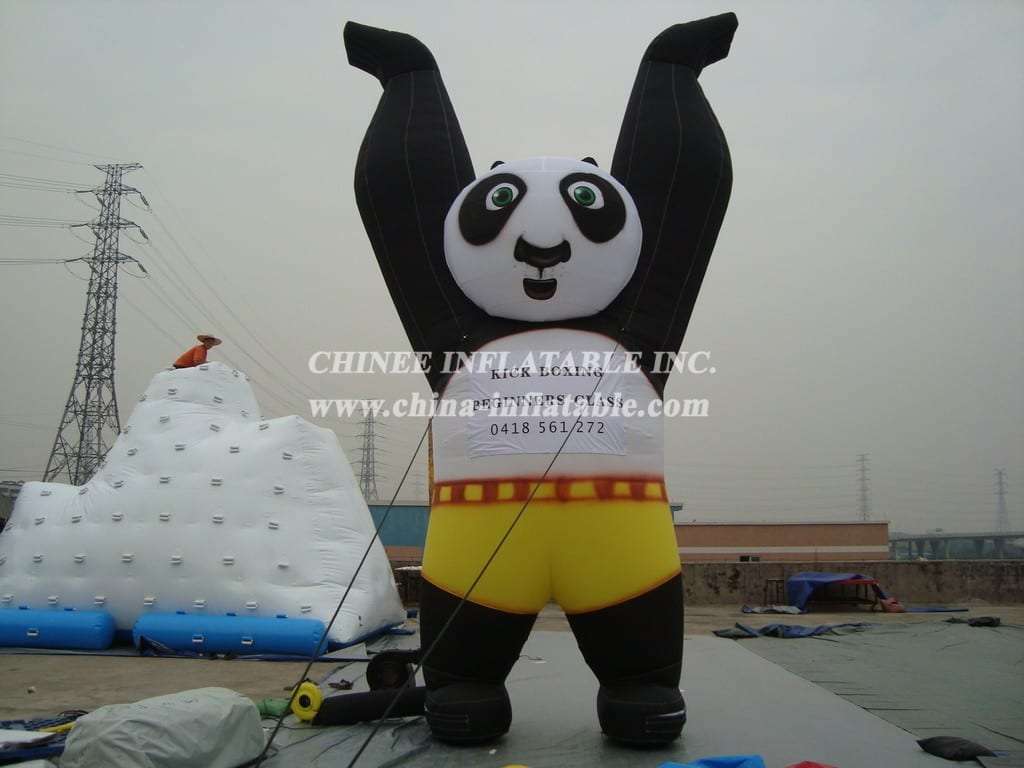 Cartoon1-801 Panda Inflatable Cartoons - Chinee Inflatable