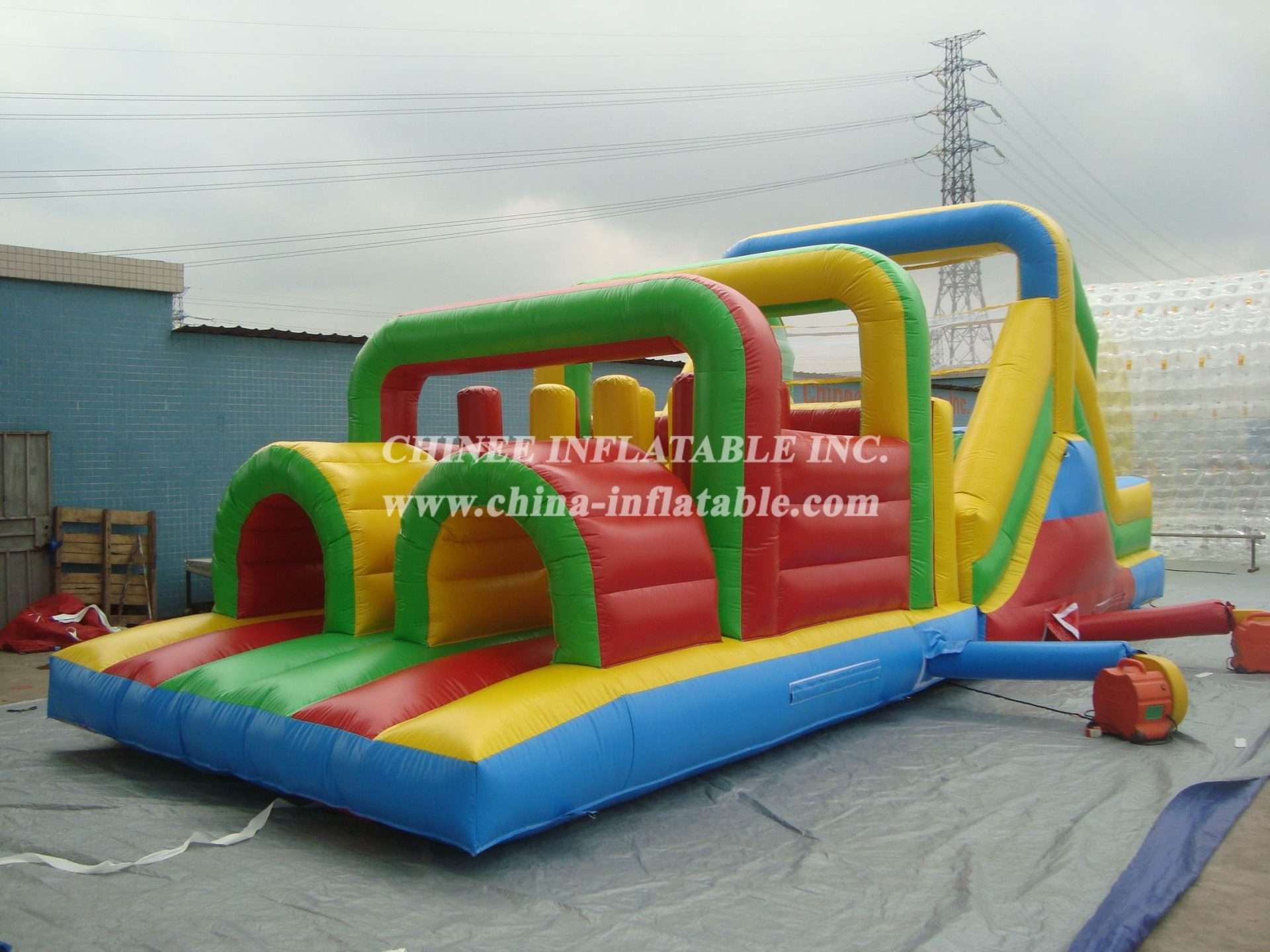 T7-206 Giant Inflatable Obstacles Courses - Chinee Inflatable
