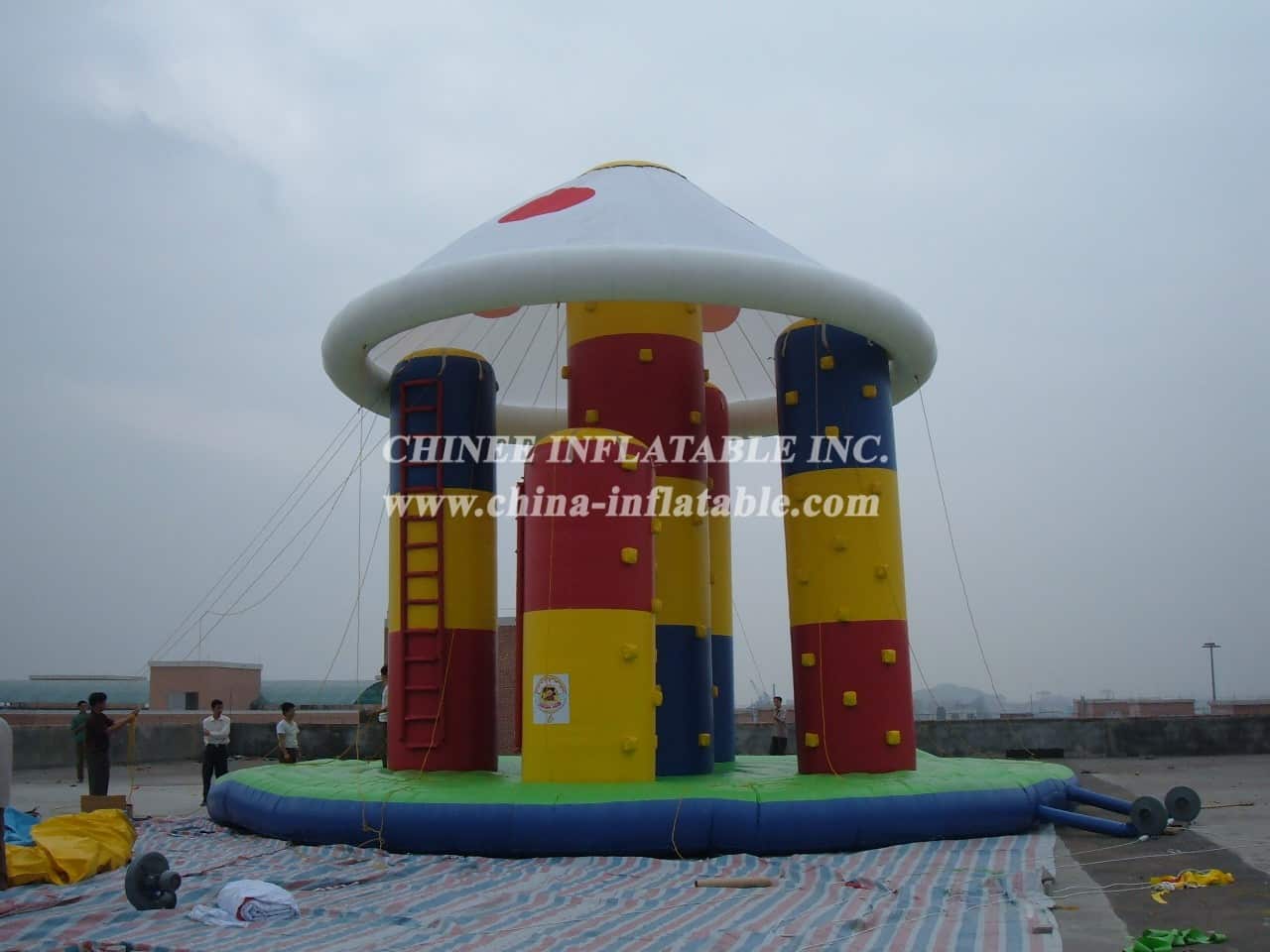 Climb1-2 Inflatable Mushroom Sports - Chinee Inflatable