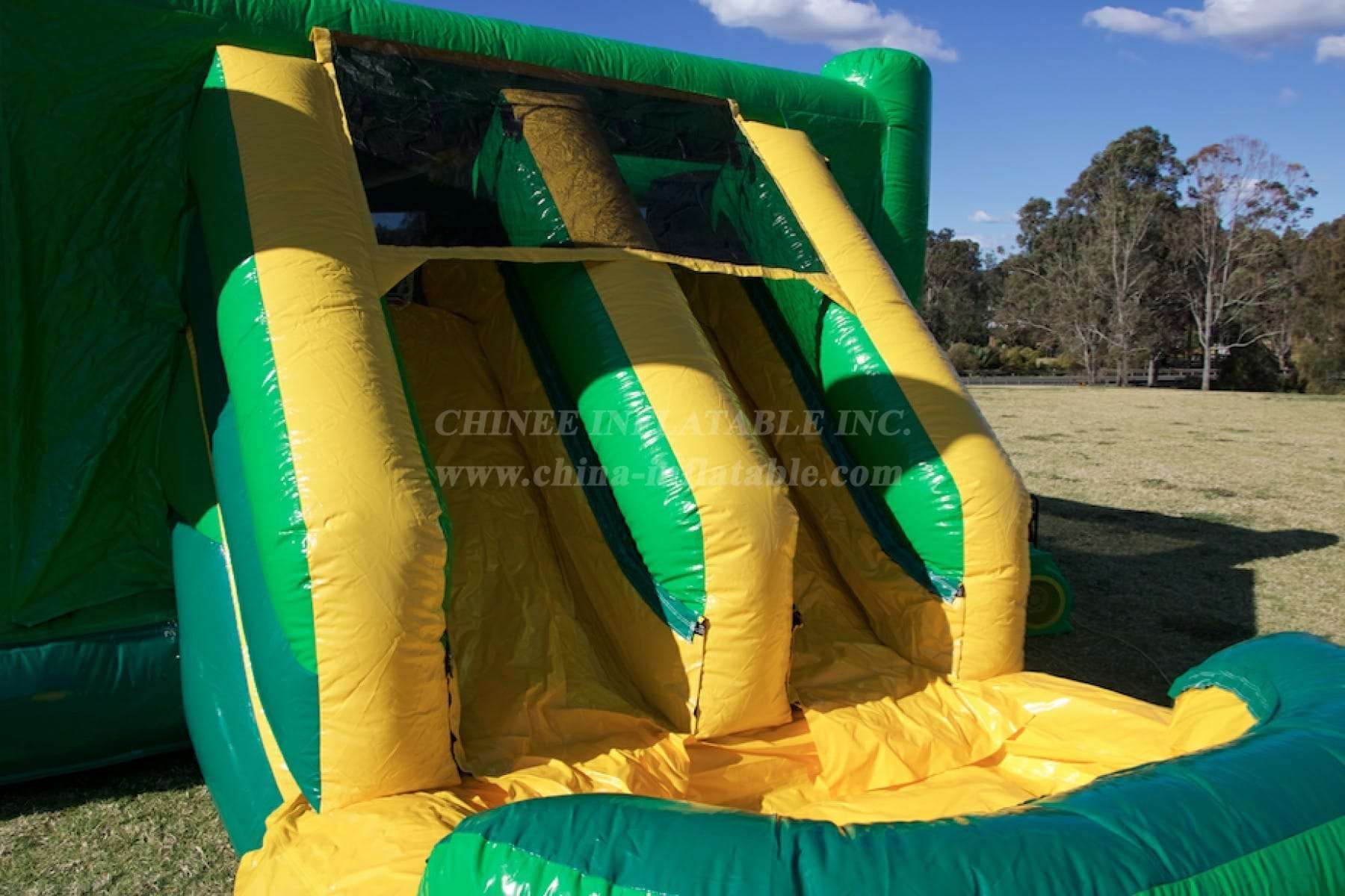T2-4086 Teenage Mutant Ninja Turtles Dual Slide Combo Jumping Castle ...