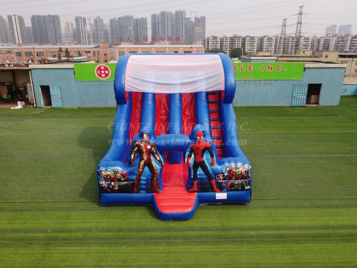 IS3-007B Avengers Marvel Superhero Triple Slide – Chinee Inflatable Factory