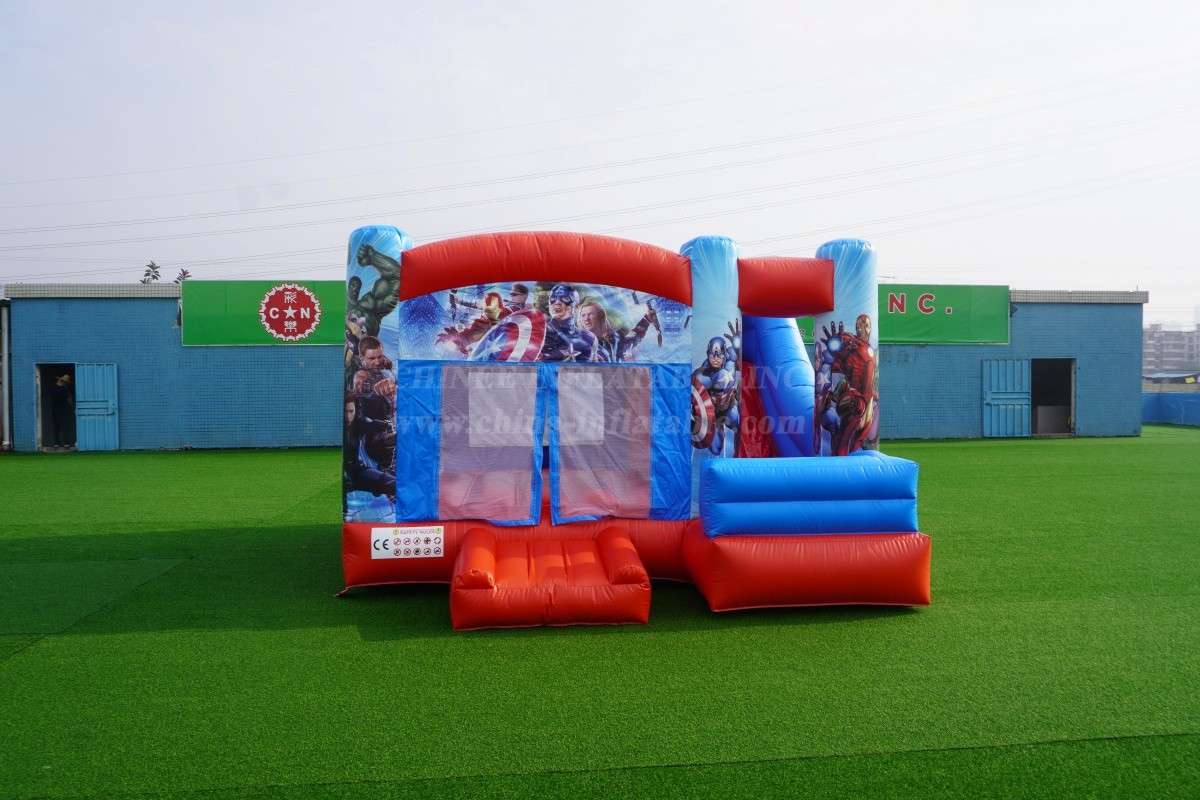 T5-682C Marvel Superhero The Avengers Jumping House - Chinee Inflatable