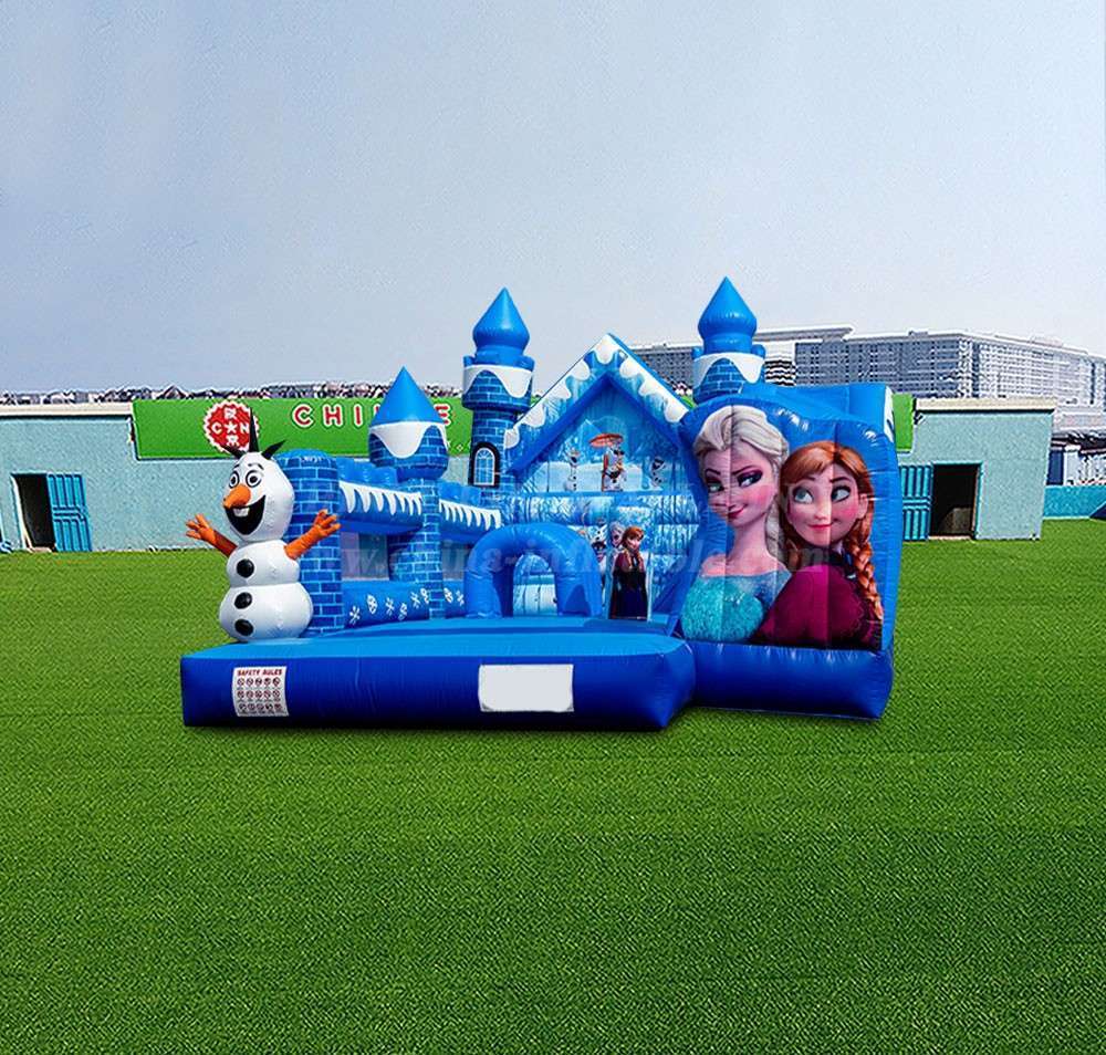 T2-4585 Frozen Bouncy Castle - Chinee Inflatable