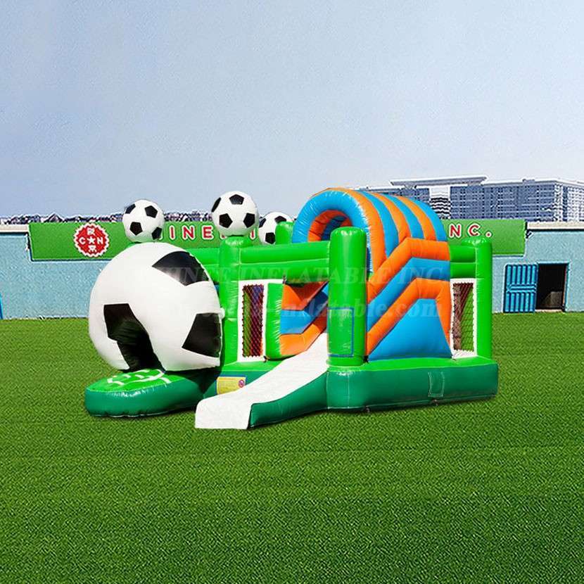 T2-4903 Football Bouncy Castle - Chinee Inflatable Factory