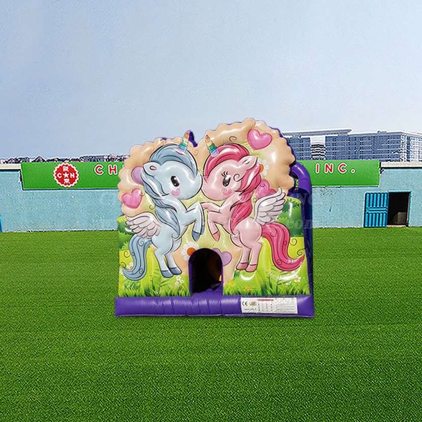 T2-4963 My Little Pony Bouncy Castle - Chinee Inflatable