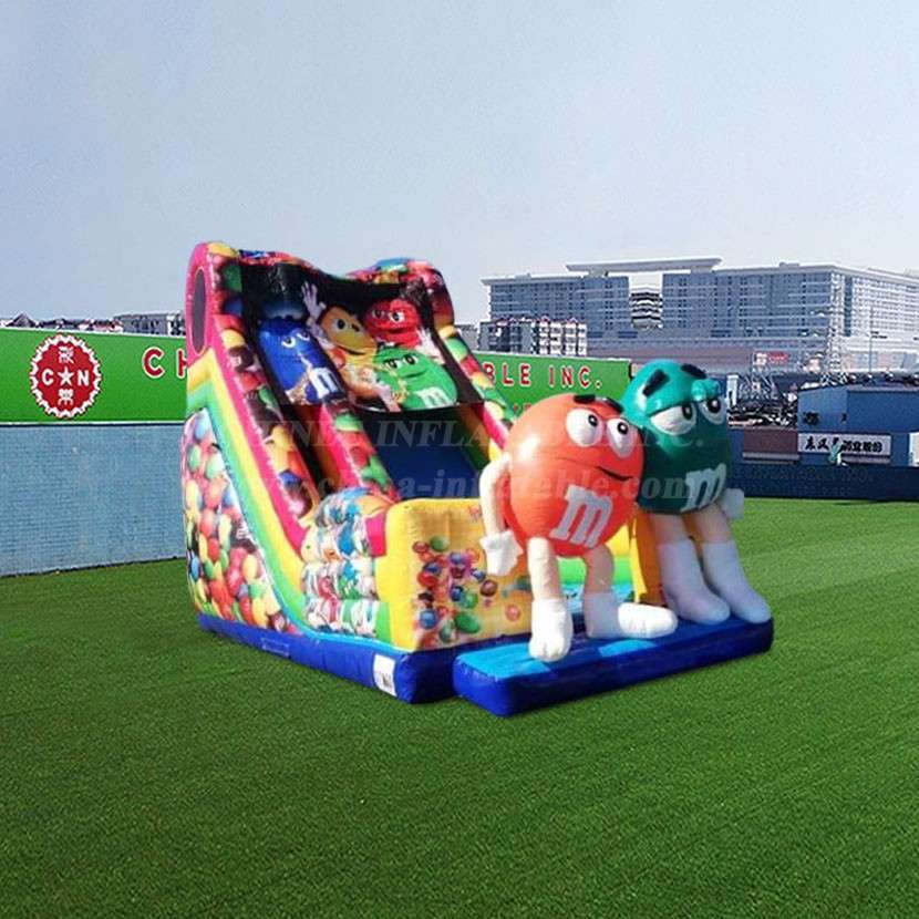 T8-4247 M&M'S Candy Slide - Chinee Inflatable
