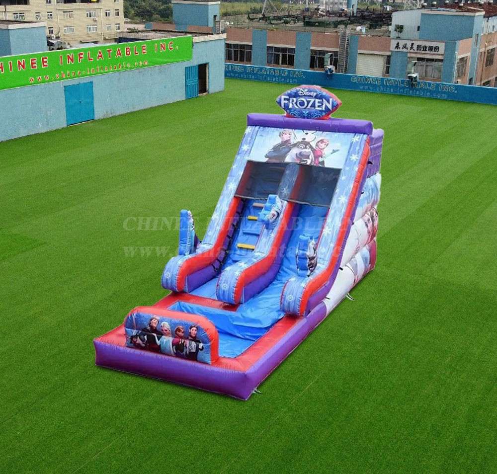 T8-4578 Frozen water slide - Chinee Inflatable