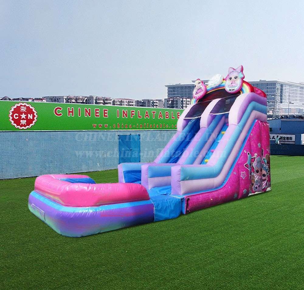 T8-4592 LOL Surprise Inflatable Water Slide - Chinee Inflatable