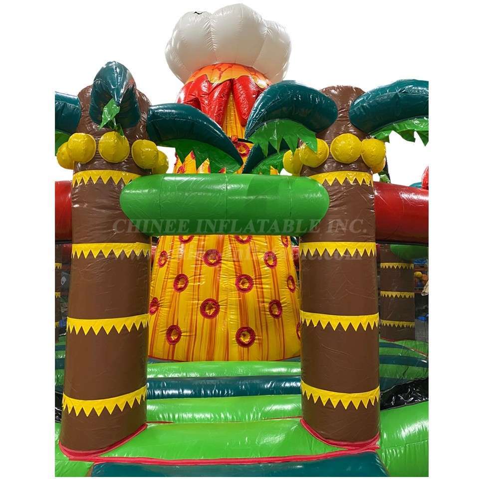 T11-3193 Vulcano Climbing Tower - Chinee Inflatable