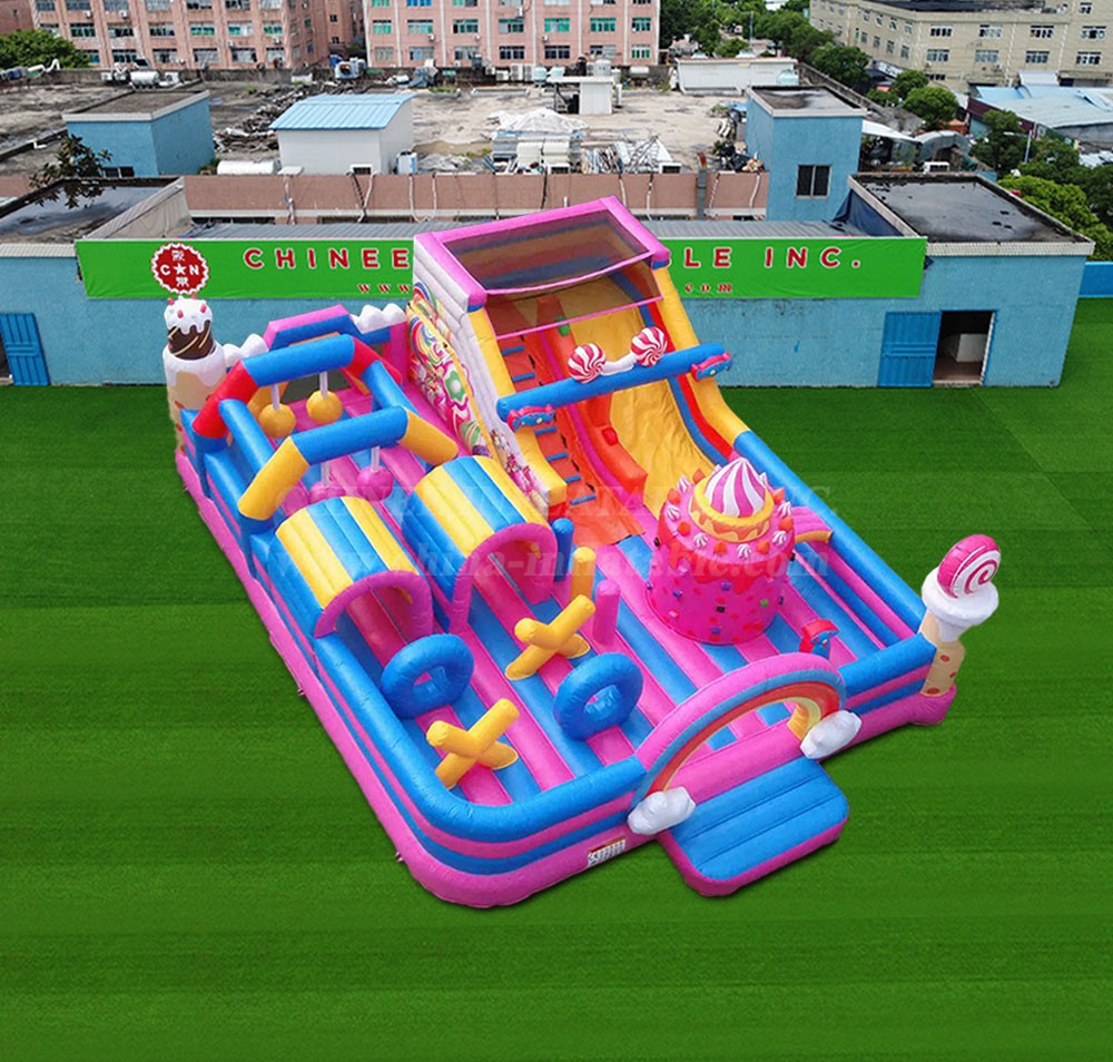 T6-1109 Inflatable Candy Theme Park - Chinee Inflatable