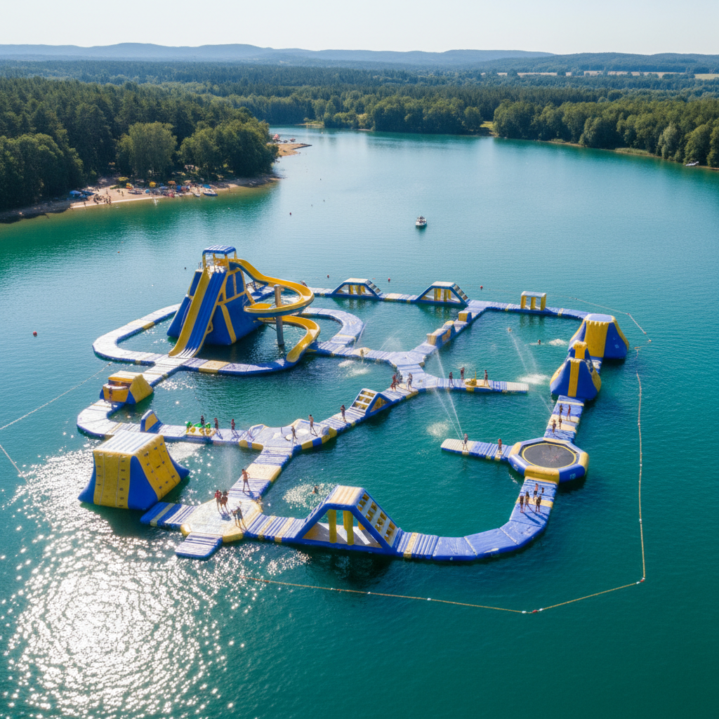 Floating Water Park Design: Layouts for High Capacity & Safety